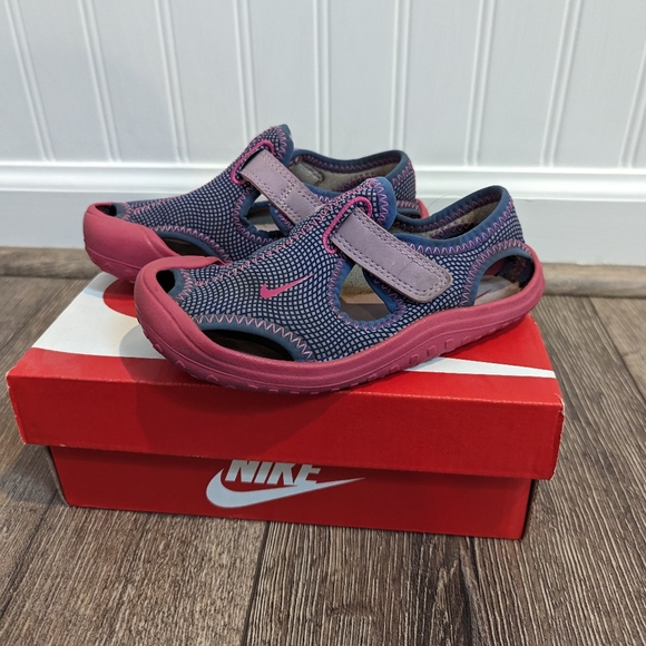 Nike | Shoes | Nike Toddler Girl Size 9 Sunray Protect Water Shoes Pink ...